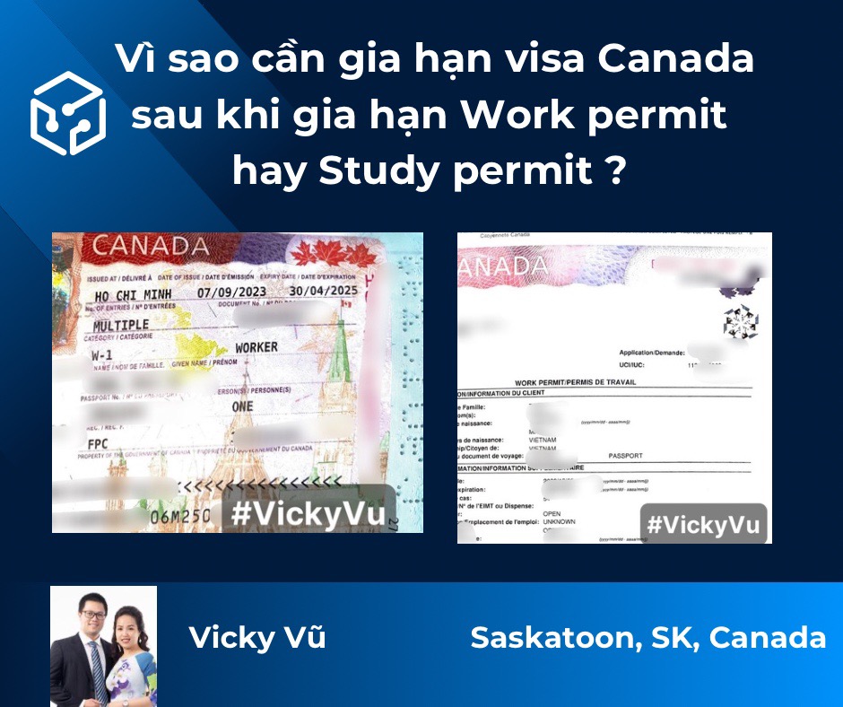 Vì sao cần gia hạn visa ra vào Canada sau khi gia hạn Work permit ...